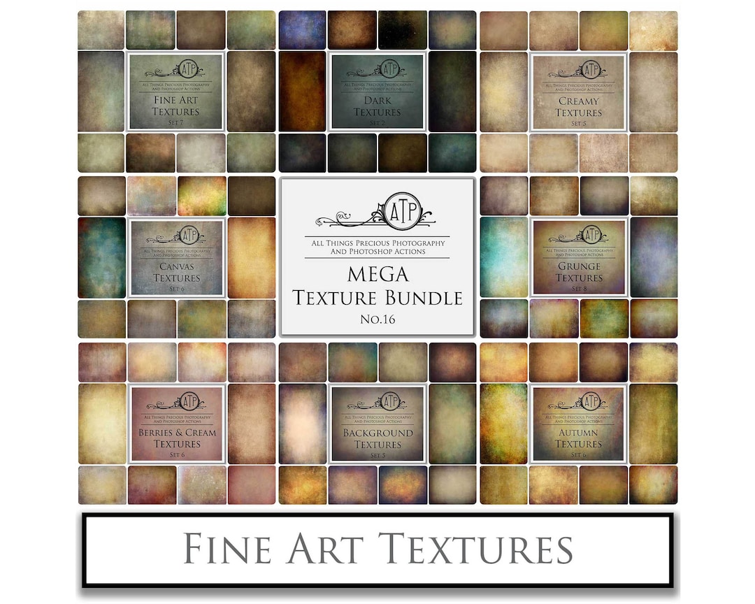 80 Fine Art TEXTURES BUNDLE No. 16. Photography, Texture Background ...