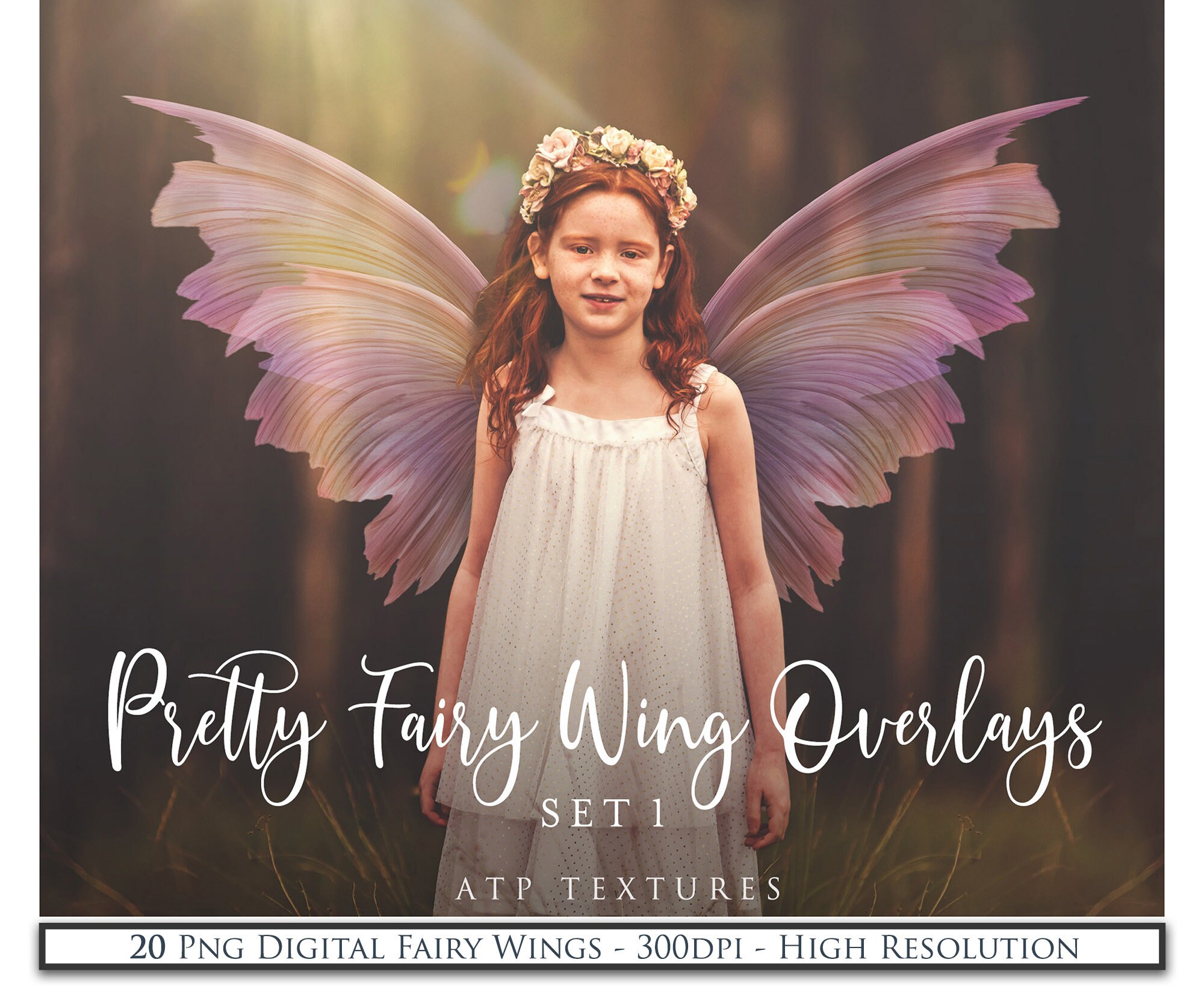 Digital Overlays Fairy Scene Creator AUTUMN / FALL Sun - Etsy