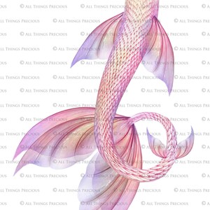 Png OVERLAYS - TWIST FIN, Mermaid Tail, Digital Clipart, Photo Overlay ...