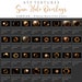 Sun Flare Halo Ring Overlays, Set 1. Jpeg Overlay for Photography ...