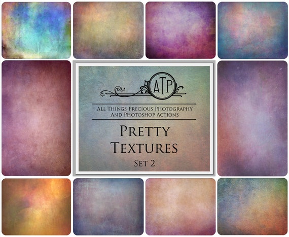 10 FINE ART TEXTURES - Pretty Set 2 / Canvas, Texture, High Res, Photo ...