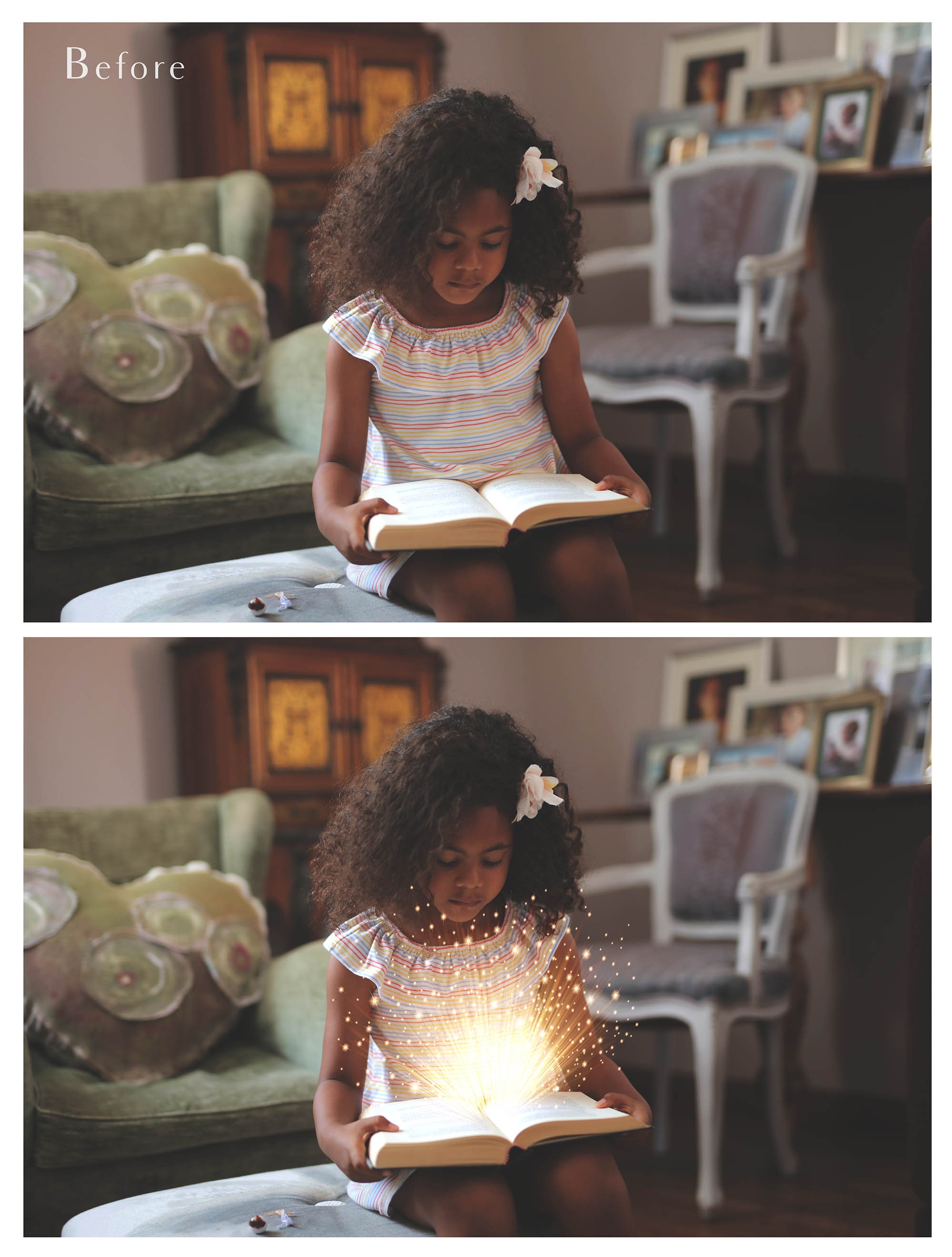 60 Photo OVERLAYS Magical Book Magic / Glow Overlay - Etsy Australia