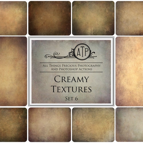 10 Fine Art Textures Creamy Set 3 Textured Scrapbooking Etsy