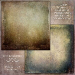 Fine Art TEXTURES - FRAMED Set 1 / Photography Edit, Digital Backdrop ...