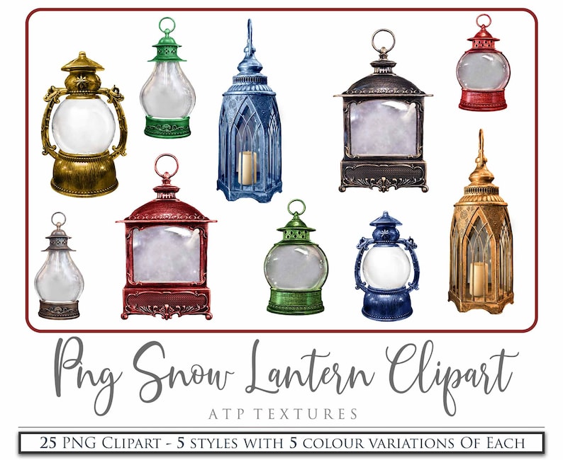 LANTERN Png OVERLAYS Photoshop Overlay Snow Globe - Etsy