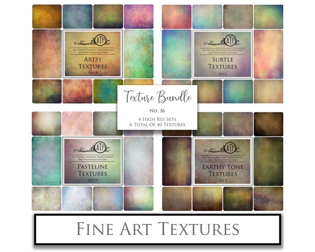 40 Fine Art Textures, Photography Texture Backgrounds, Photoshop ...