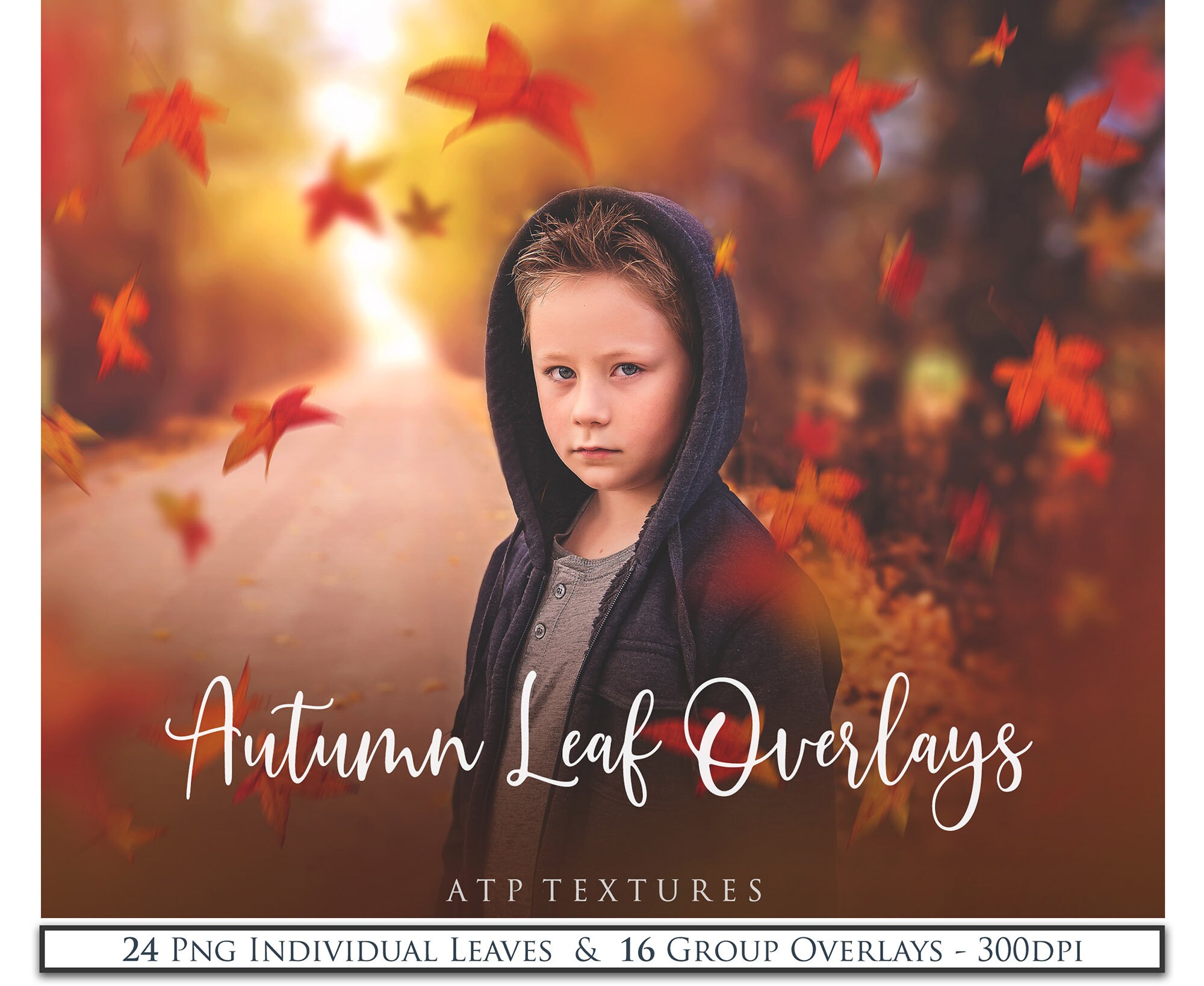 Fall Overlays Digital BUNDLE AUTUMN No. 2 / Photo Overlay | Etsy