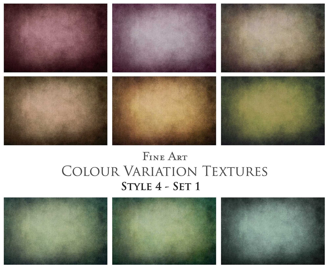 36 FINE ART TEXTURES Colour Variation Set 1 Photo Texture - Etsy