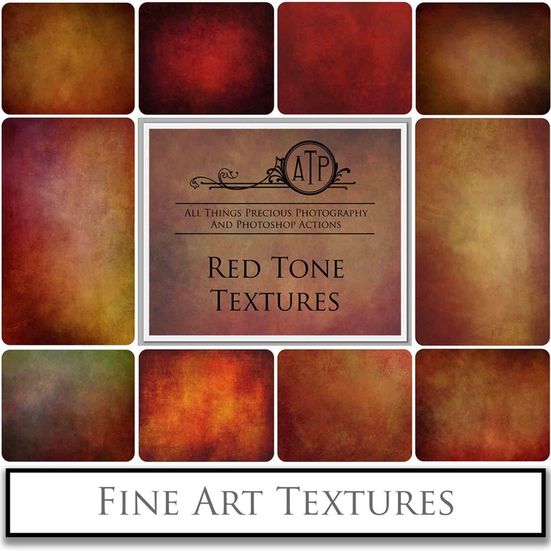 Red Texture Overlay - Etsy