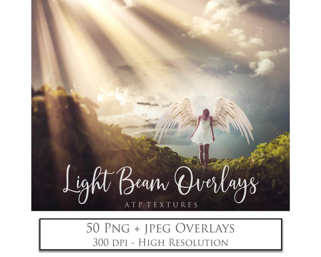 Flare OVERLAYS, Light Beam Overlay, Photography Assets, Sunlight ...