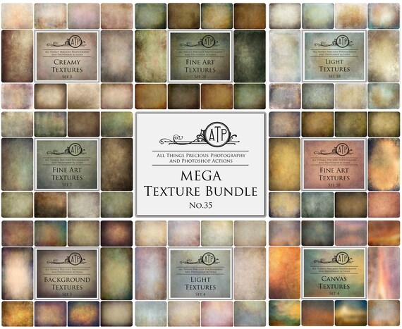 80 DIGITAL TEXTURES BUNDLE / No. 35 / Photography Background, Texture ...