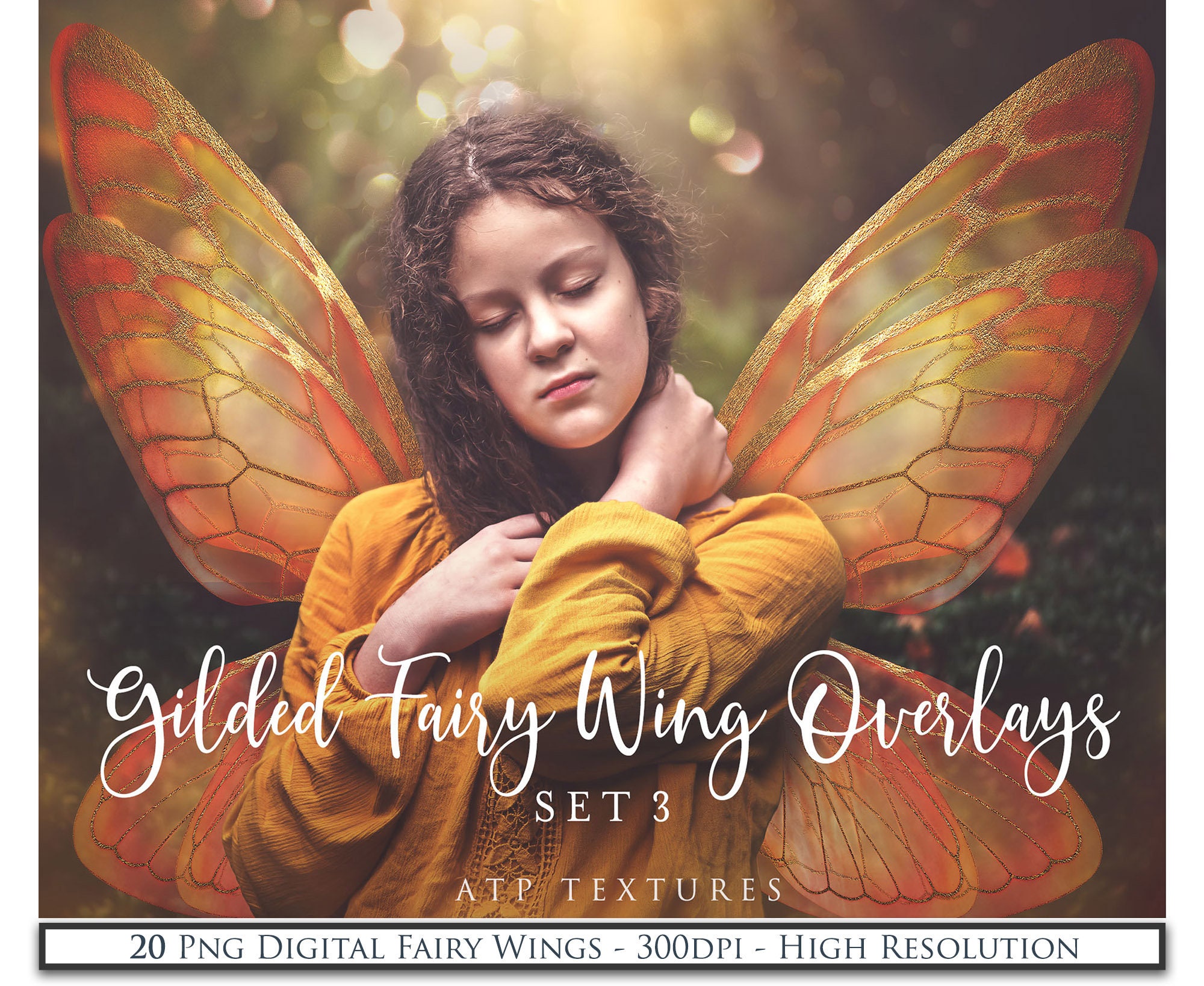 Digital Overlays, Fairy Scene Creator AUTUMN and FALL, Sun Flare, Photo ...