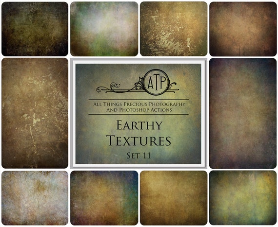 10 Fine Art TEXTURES - EARTHY TONE Set 11 / Photography Backdrop, High ...