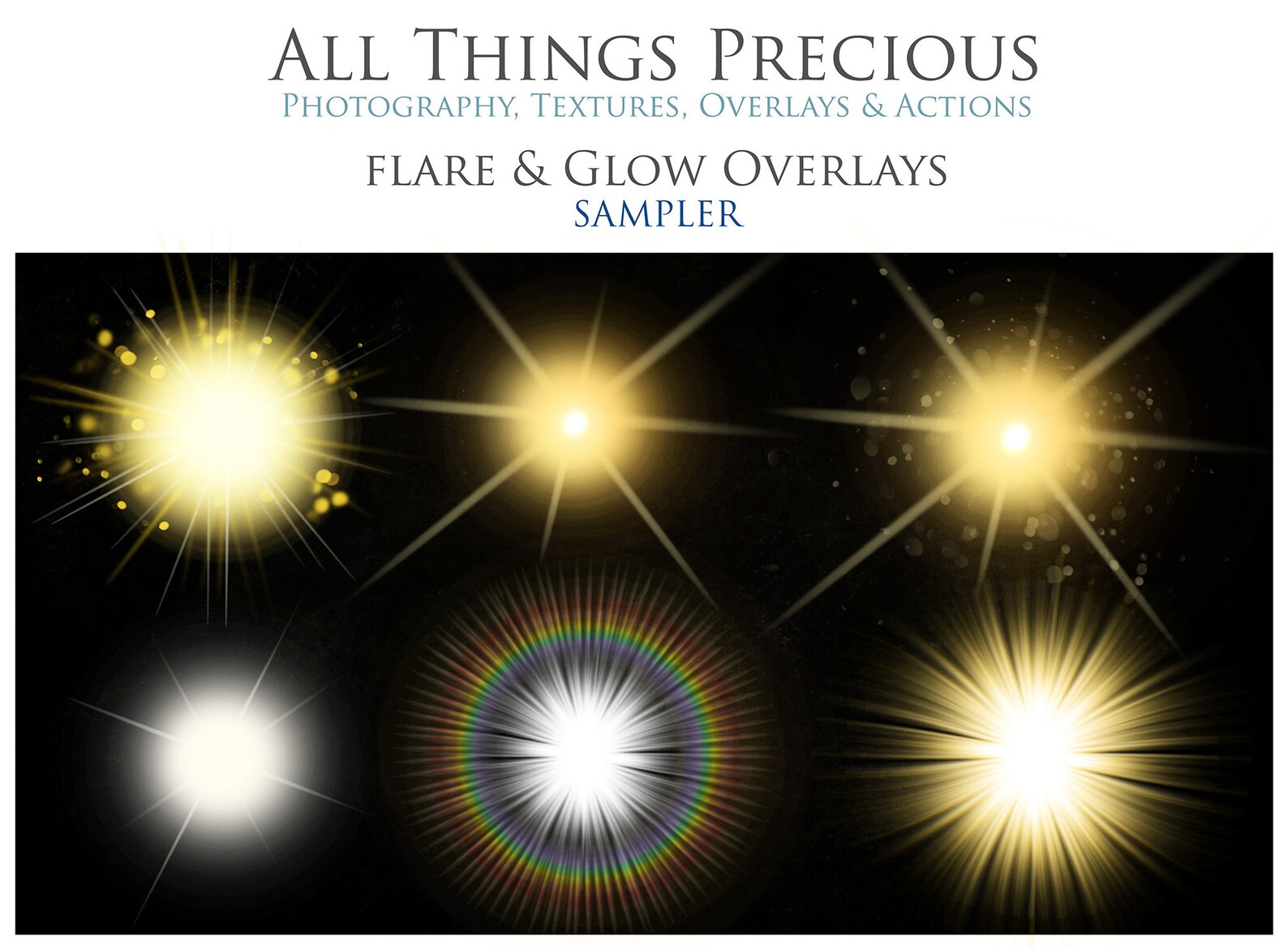 60 OVERLAYS Png FLARE & GLOW Photoshop Overlay Fairy - Etsy Australia