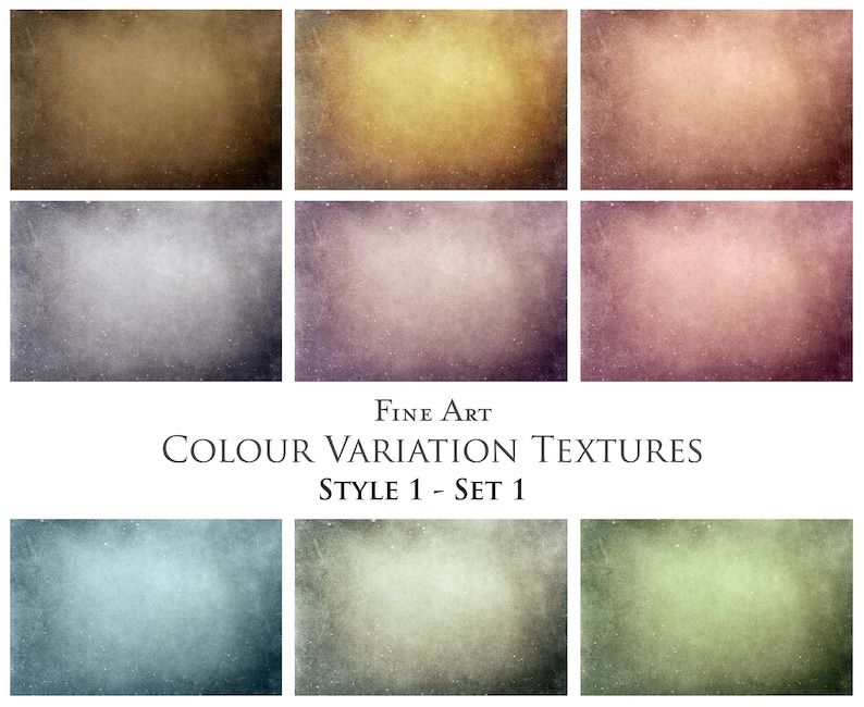 36 FINE ART TEXTURES Colour Variation Set 1 Photo Texture - Etsy