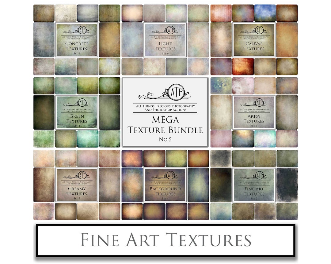 80 Digital TEXTURES BUNDLE / No. 5 / Photography Background, Fine Art ...