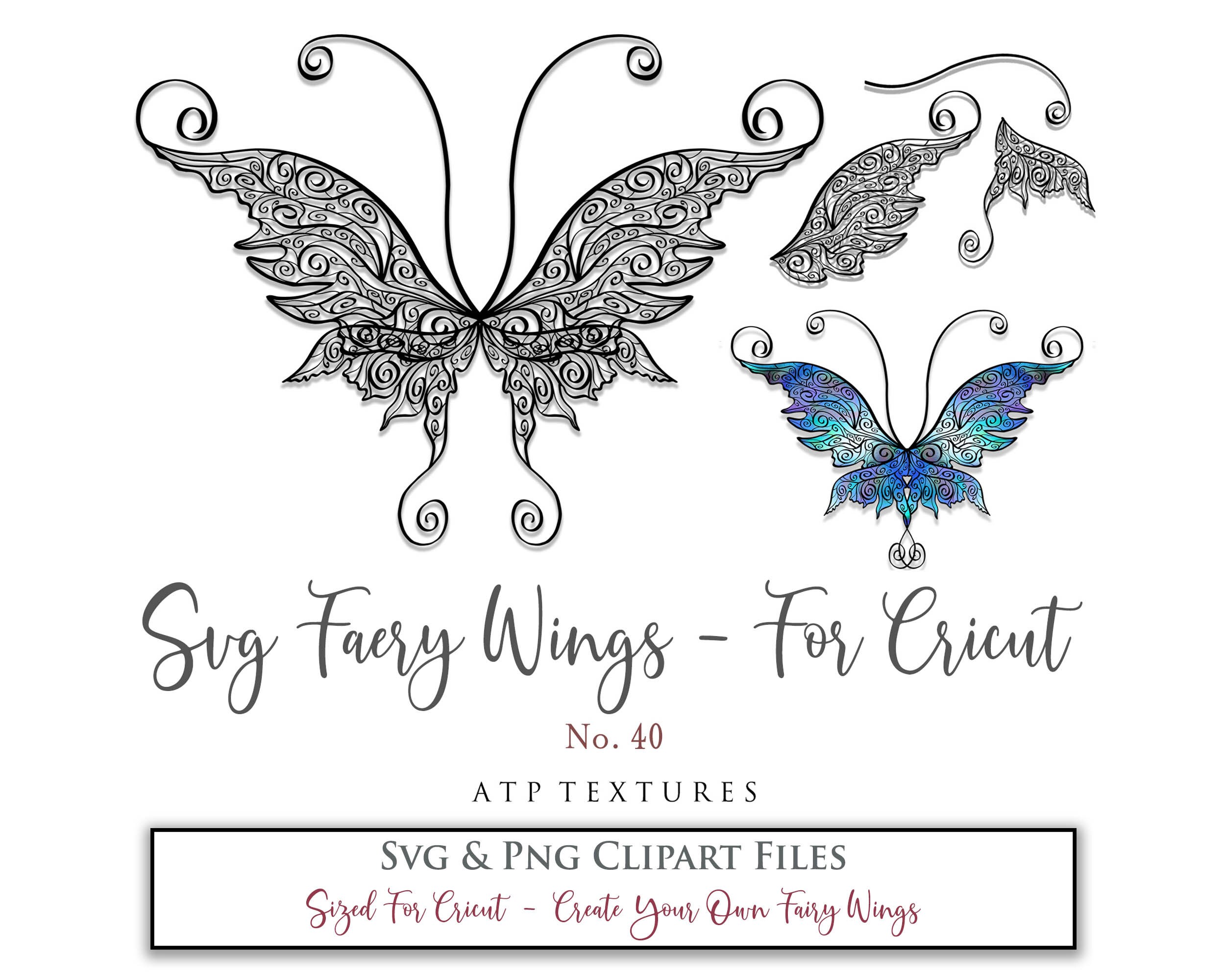 Tribal Fairy Wings