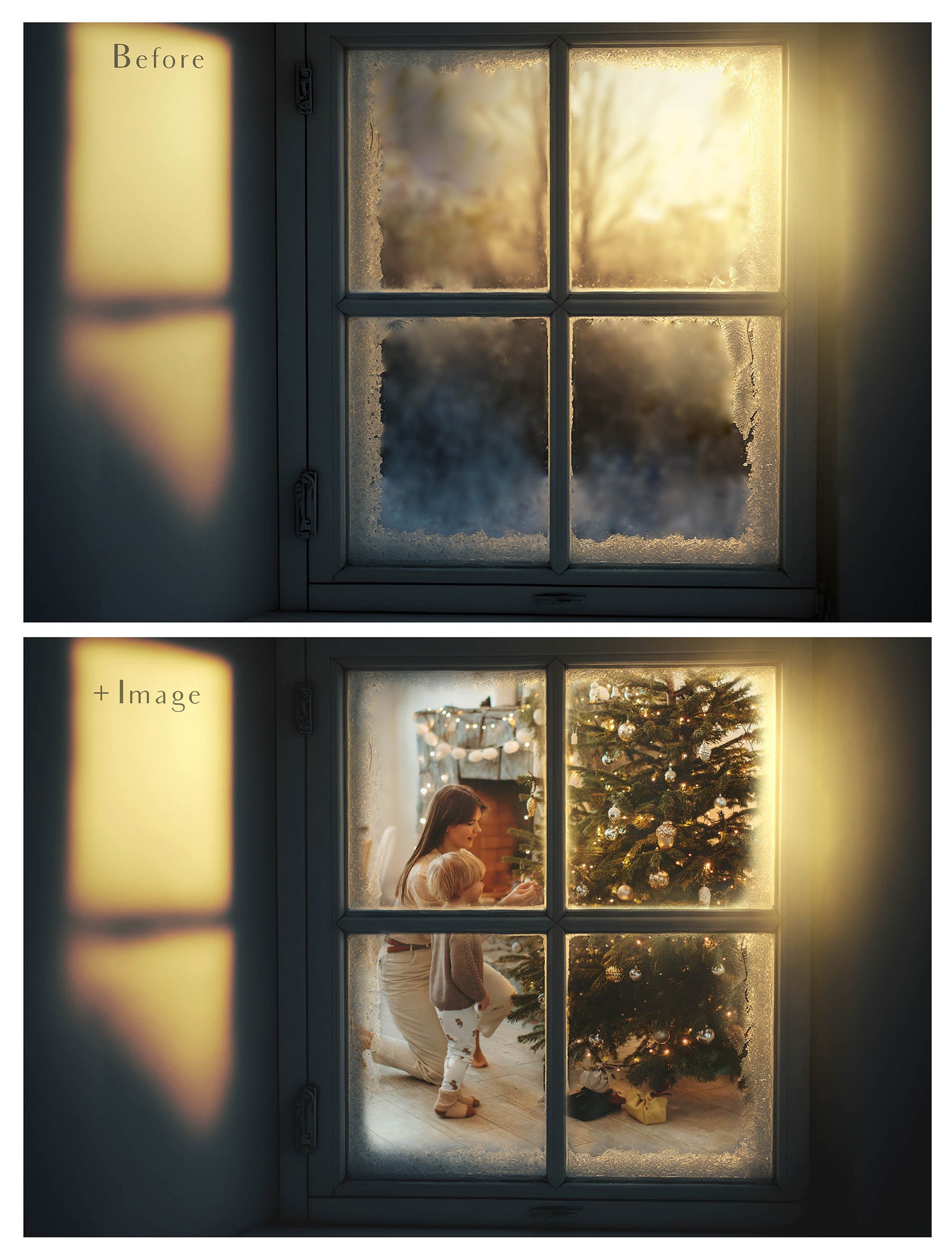 PHOTOSHOP TEMPLATE, Digital Background Window Peek Through Png Clipart ...