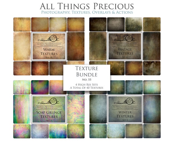 40 Fine Art Textures Bundle No 55 Digital Photography