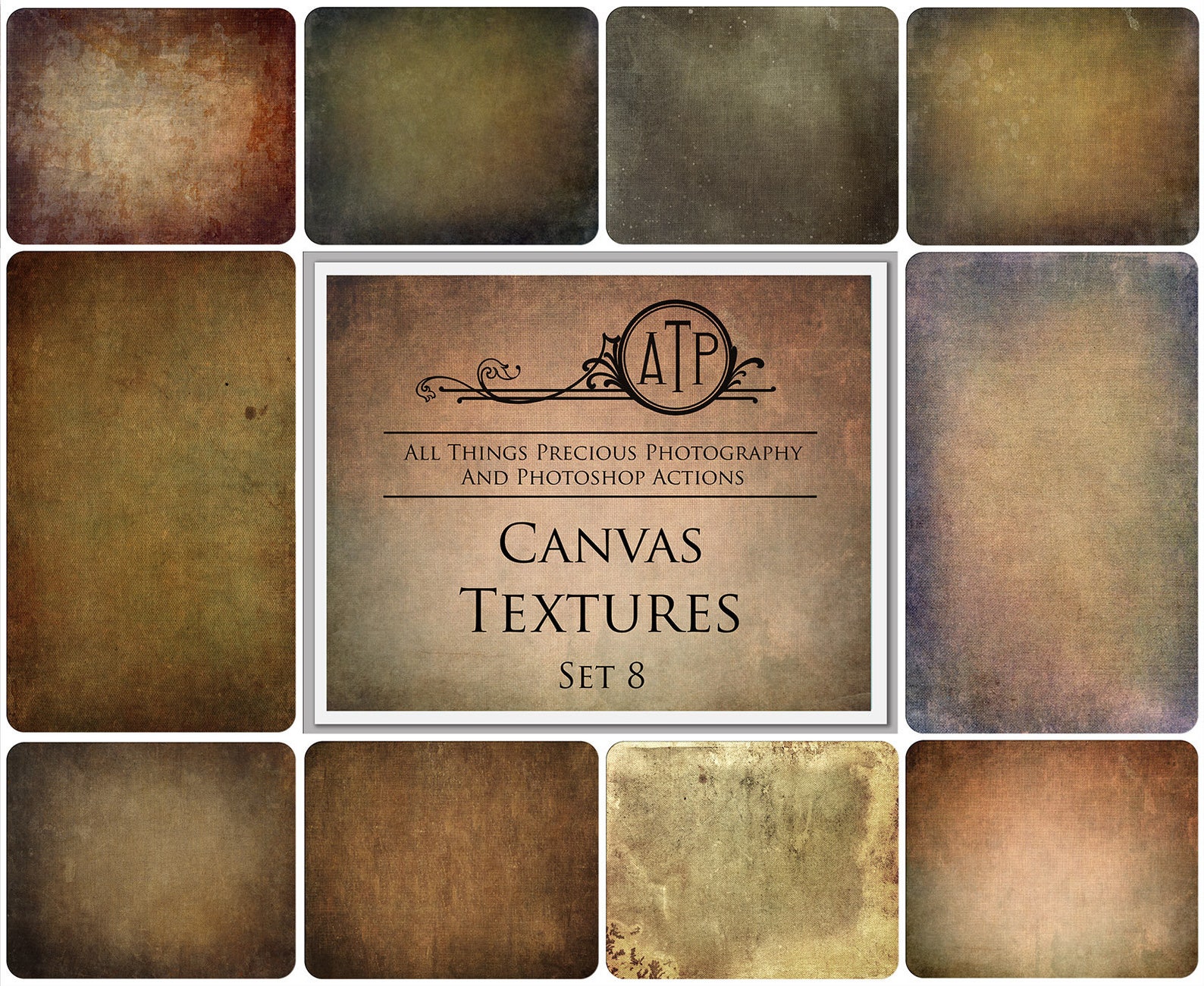 TEXTURES BUNDLE 7 - Canvas Photo Editing, Texture, Digital, High Res ...