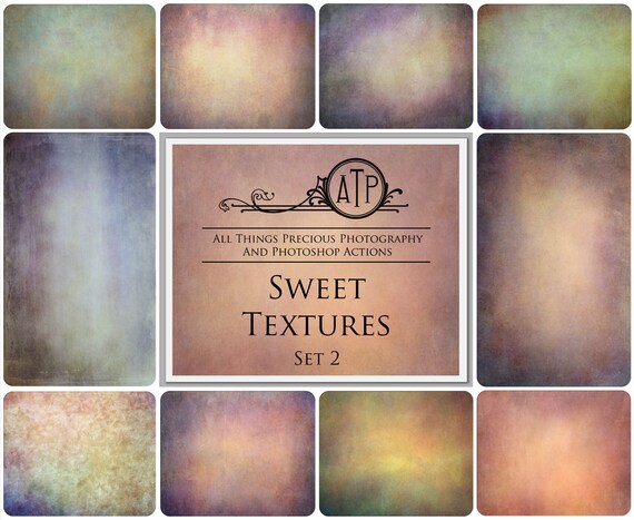 10 Fine Art TEXTURES - SWEET Set 2 / Overlays, Photography, High Res ...