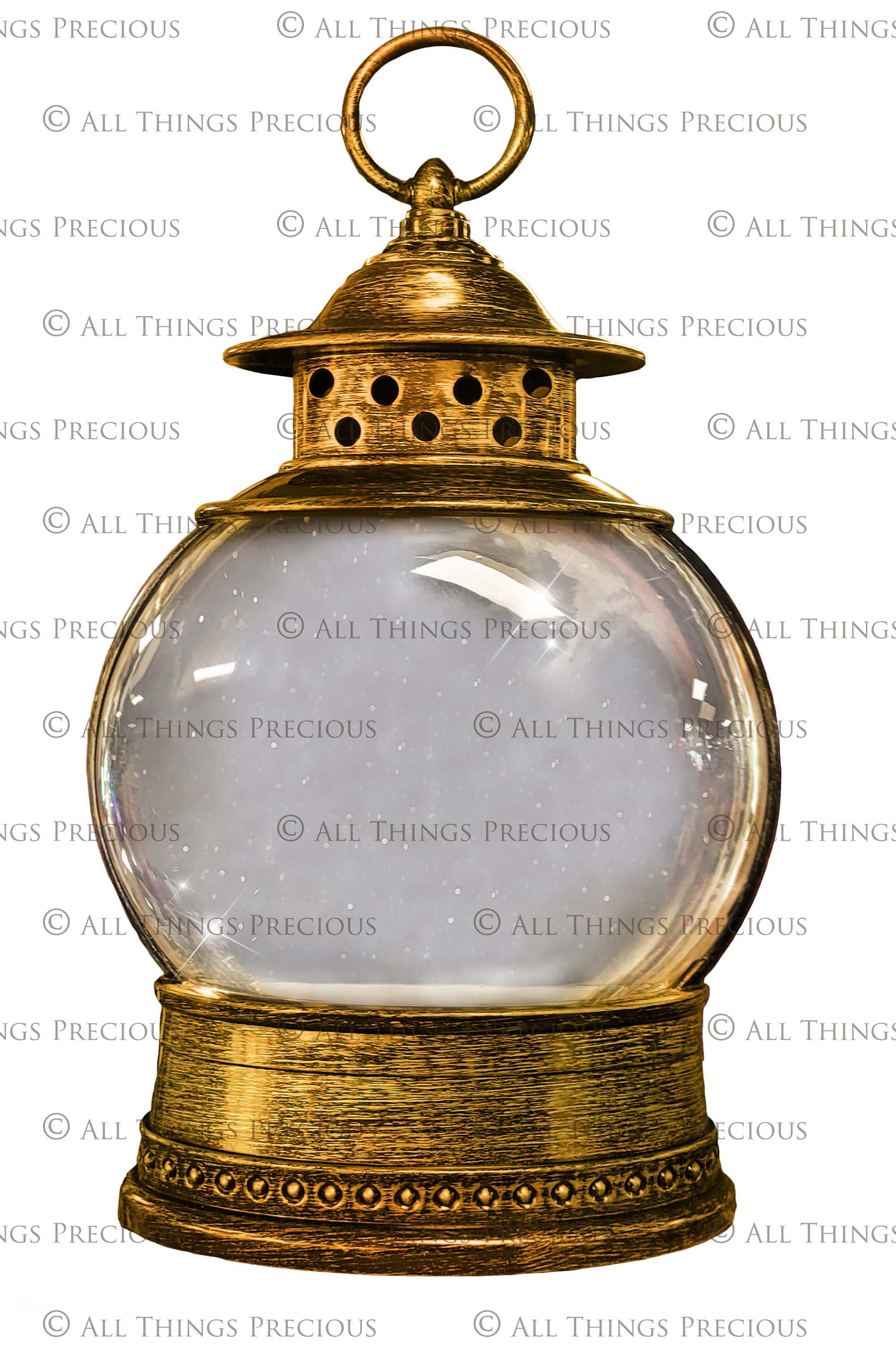 LANTERN Png OVERLAYS Photoshop Overlay Snow Globe - Etsy
