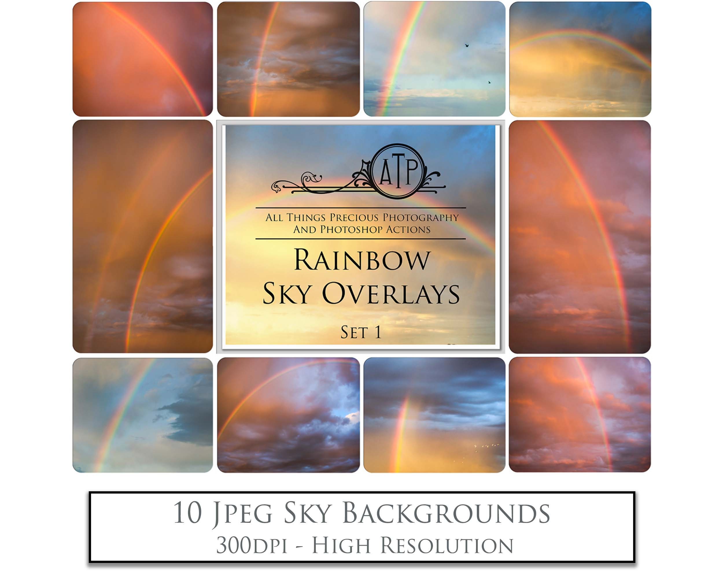 Real Rainbow Backgrounds