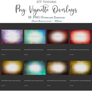Png OVERLAYS - Tint Vignette No. 2 / Photo Overlay, Texture Overlay ...