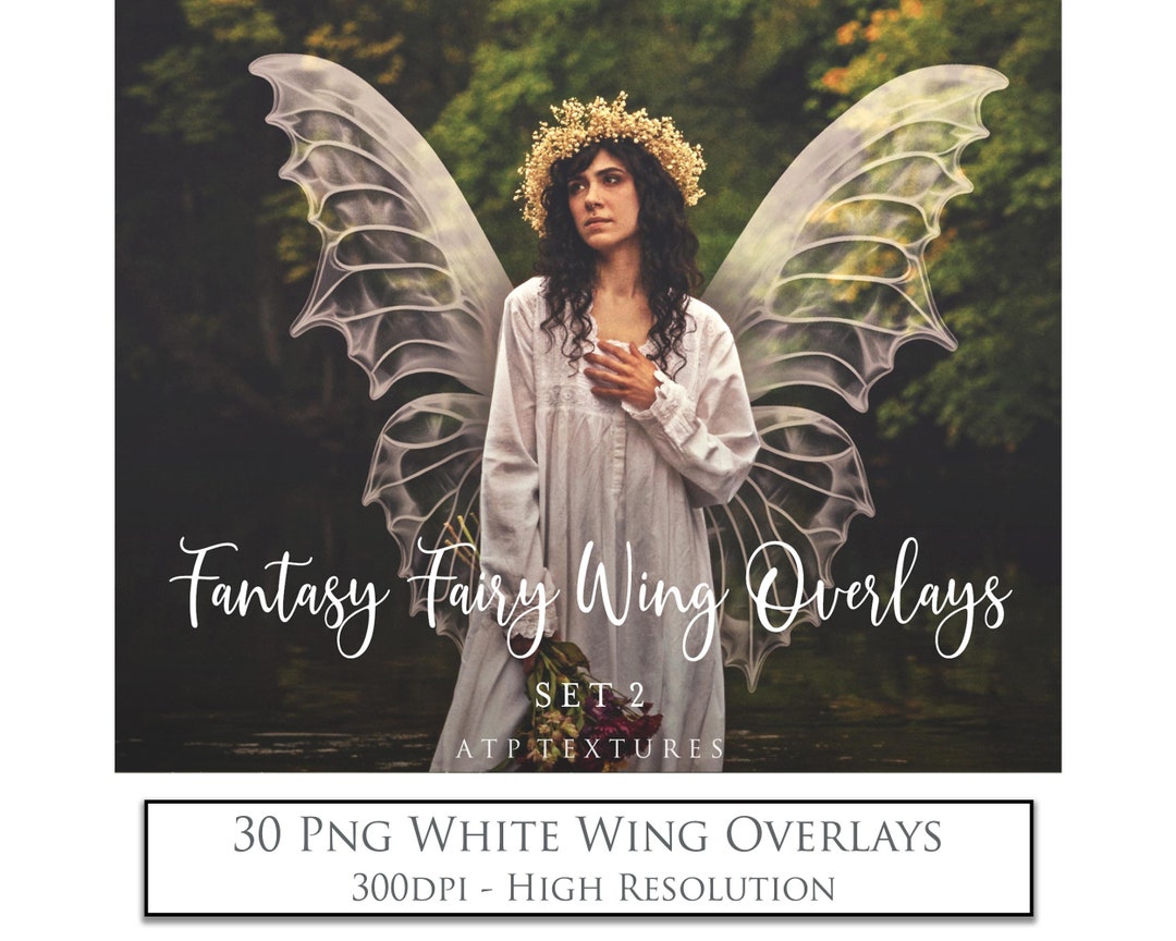 Magical OVERLAYS 30 Png Fantasy FAIRY WINGS Set 2, Clipart Faery, High ...