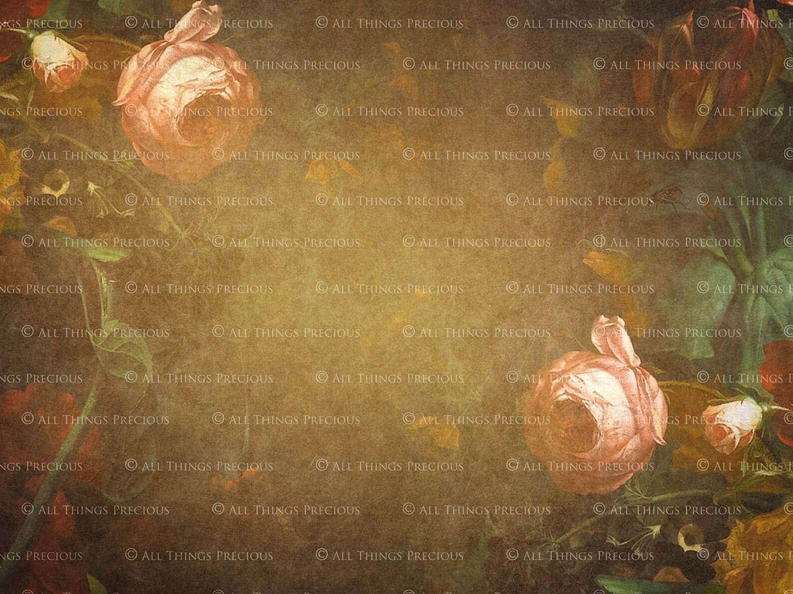 10 Fine Art TEXTURES Old Masters FLORAL Flower Background - Etsy