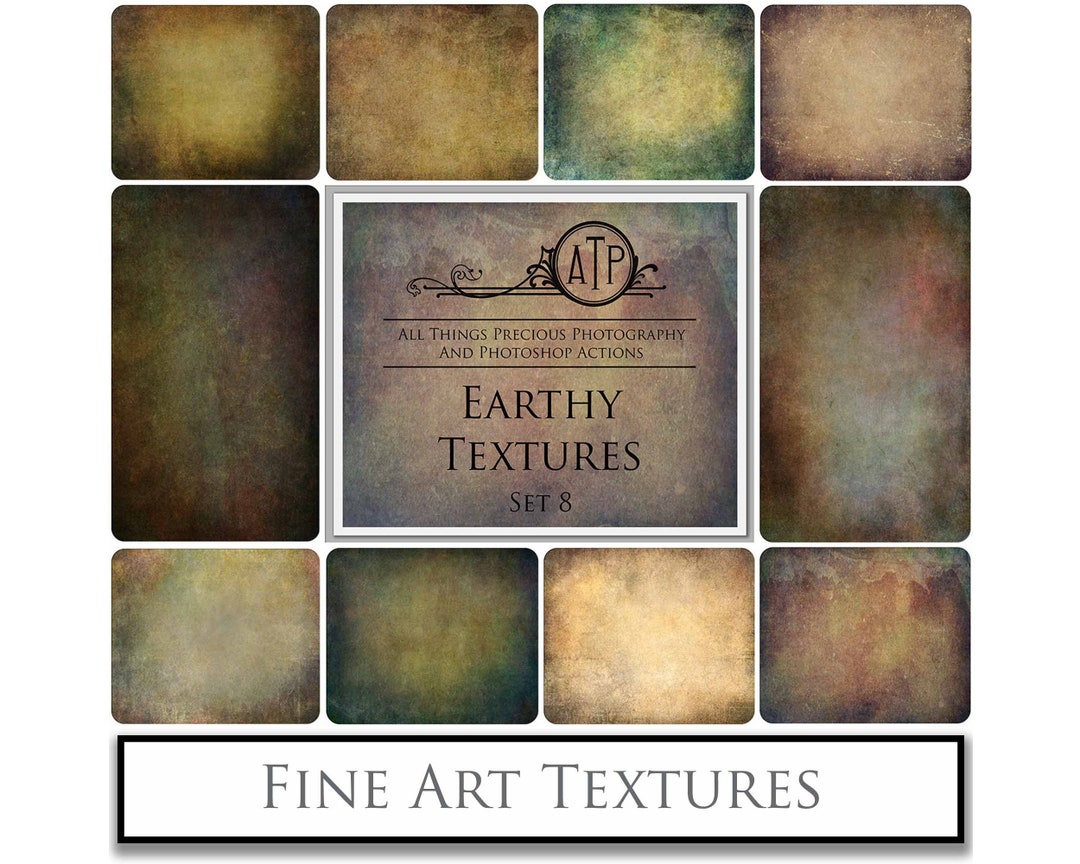 10 TEXTURES - EARTHY Set 8, Photography High Resolution, Digital ...