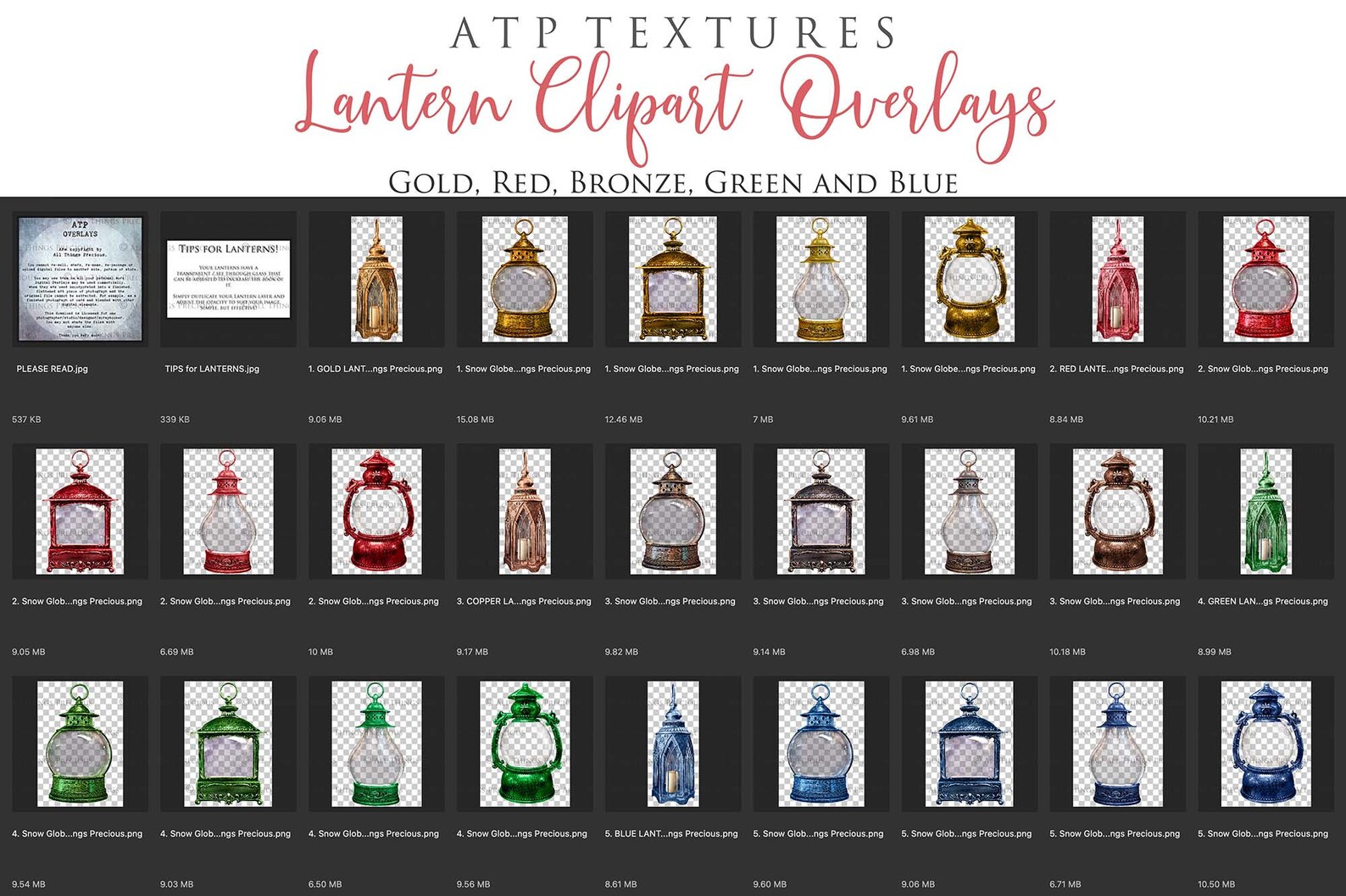 LANTERN Png OVERLAYS Photoshop Overlay Snow Globe - Etsy