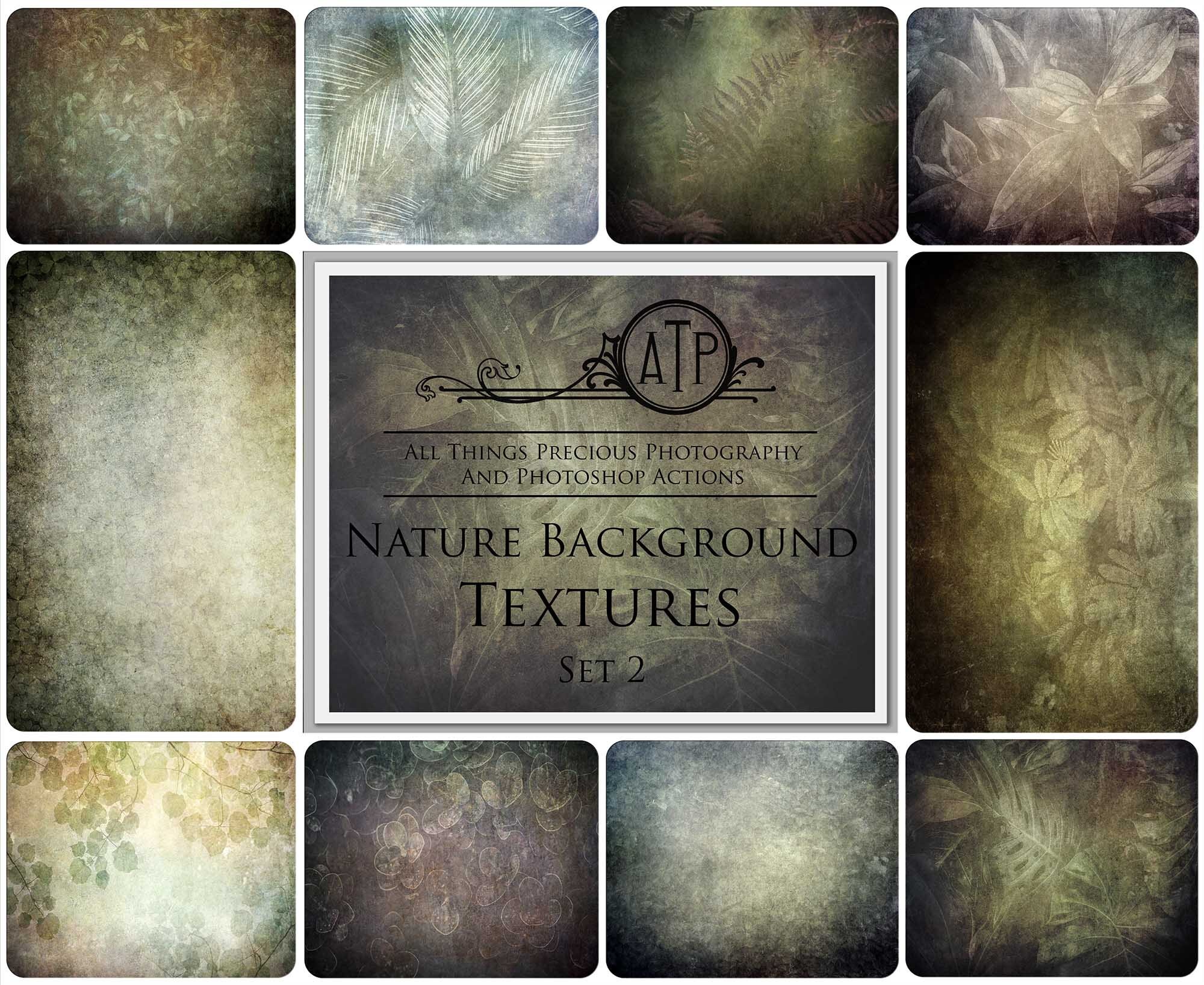 10 Photo TEXTURES Nature Background Set 2 / Photography | Etsy