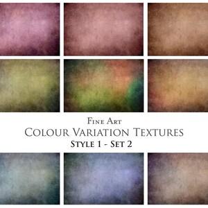 36 FINE ART TEXTURES - Colour Variation Set 2 - Photo Texture ...