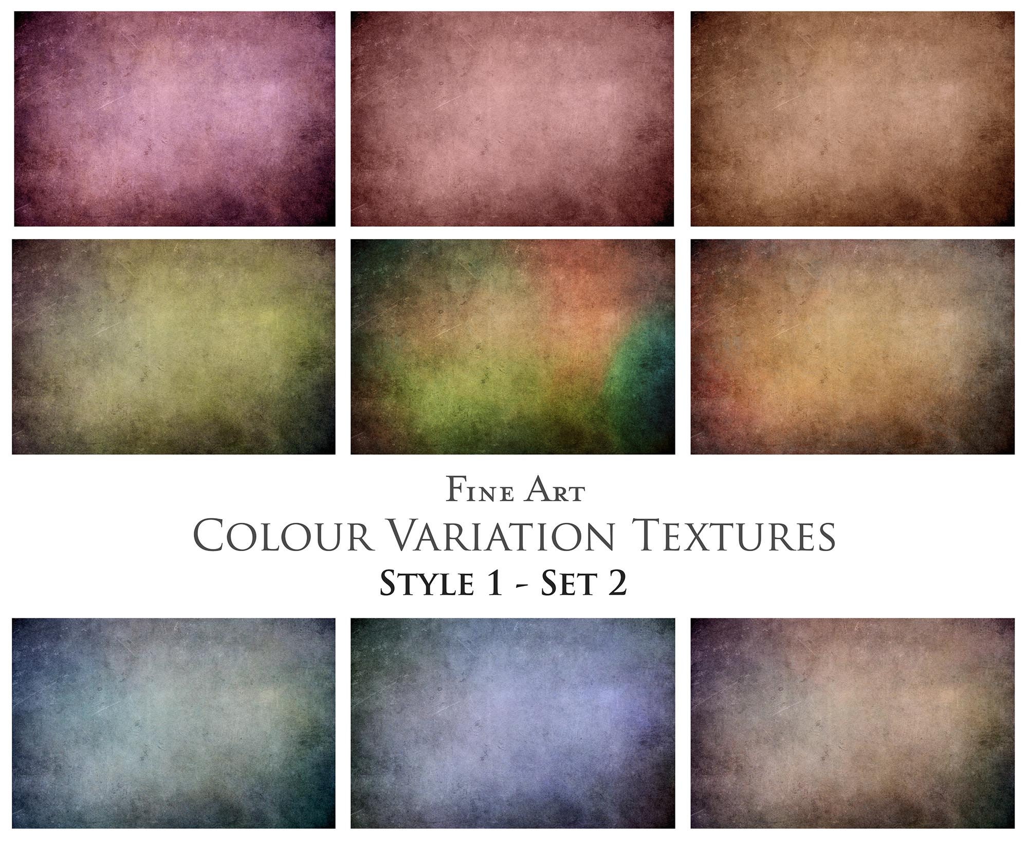 36 FINE ART TEXTURES Colour Variation Set 2 Photo Texture - Etsy