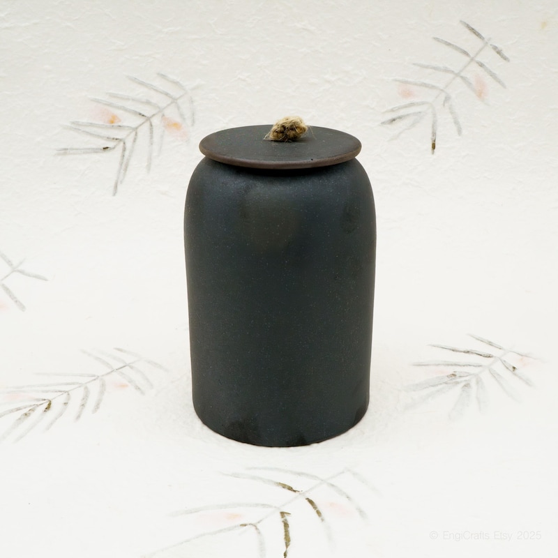 Canister Jar Ceramic - Etsy UK
