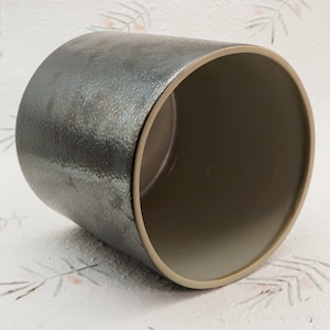 XXL Iron Rust Ceramic Stoneware Canister 7200ml 243oz Airtight Food ...