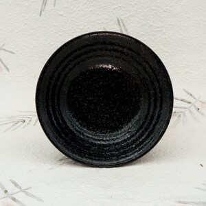 Black Stone Texture Ceramic Cereal Bowl • 16.7cm 6.5in Breakfast Bowl ...