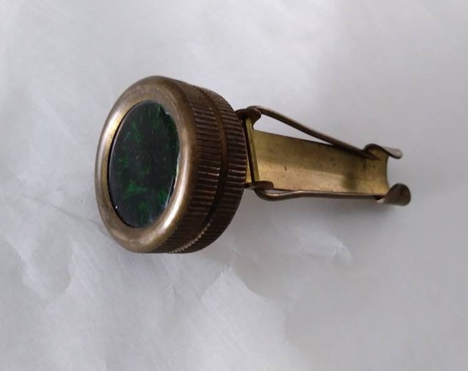 Vintage Brass Military Compass Fluid Filled Germany - Etsy