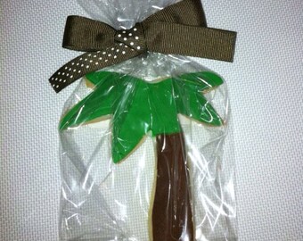 Palm tree cookies | Etsy