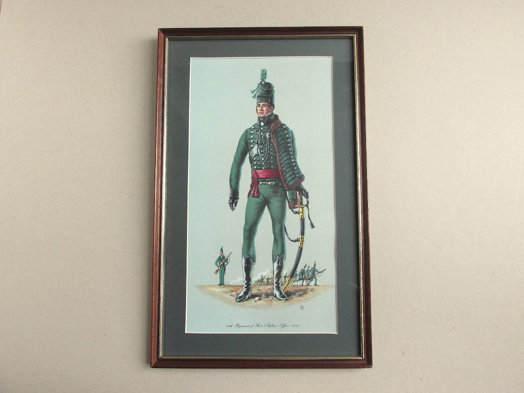 95th Regiment of Foot (rifles) Officer 1810 by L. K., Vintage Military ...
