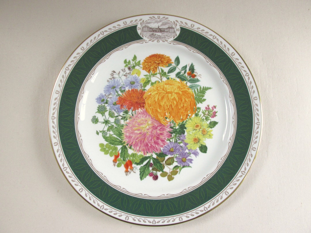 Vintage Chelsea Flower Show Plate 1989 'chelsea Autumn - Etsy