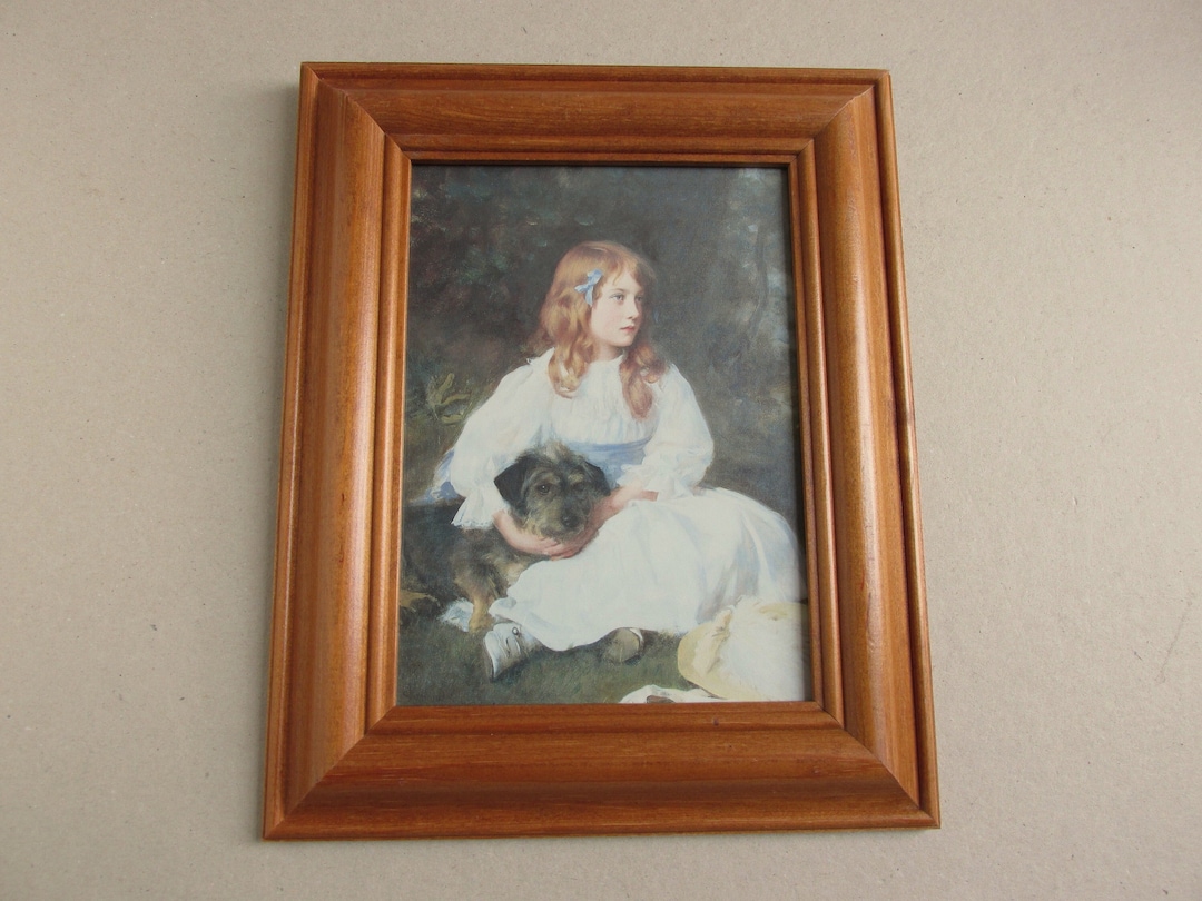 Heather by William Robert Symonds b 1851 Vintage Framed Art Print of ...