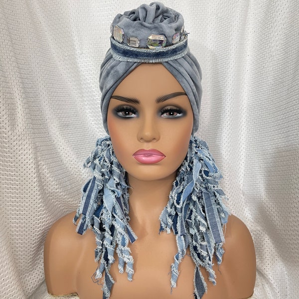 Denim Earrings - Etsy