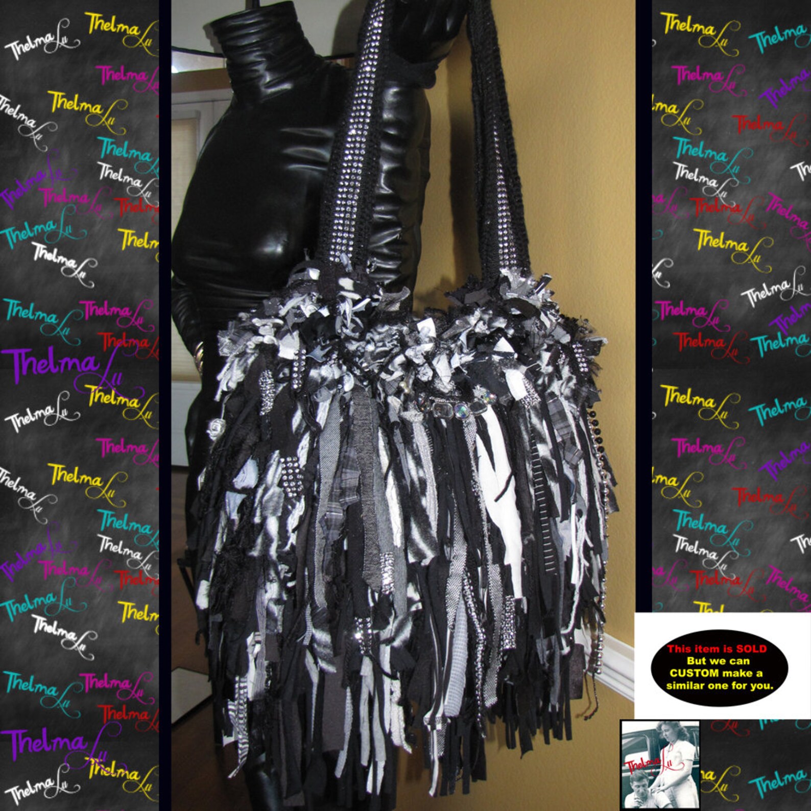 Fringed Handbagcustom Fringe Bagfabric Fringe Bagstatement - Etsy