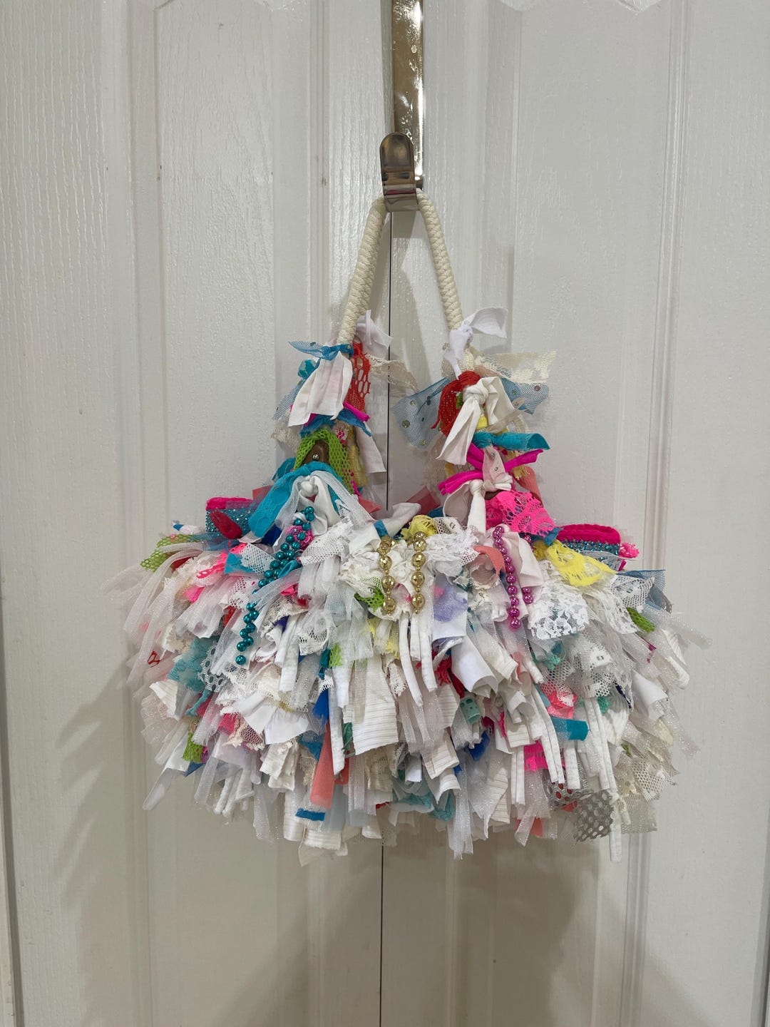 Bright Fringe Bag,carefree Handbag,eccentric Bag,gypsy-inspired Handbag ...