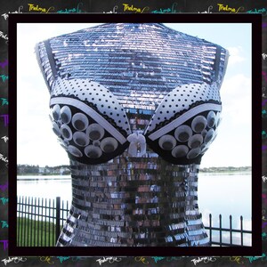 Moving Google Eye Bra Custom Made One of a Kind - Etsy