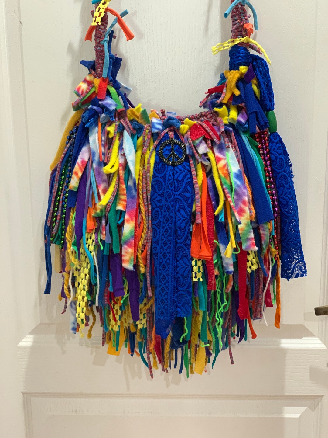 Colorful Fringe Bag,custom Made Purse,unique Fringe Purse,hippie Fringe ...