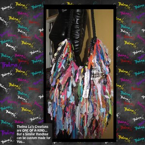 Ultra Fringe Purse Funky, Explosion of Color,unique,handbag,tote,one of ...