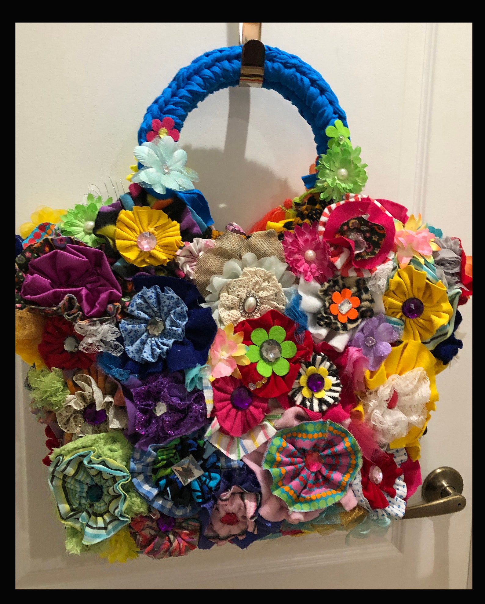 Custom Flower Baghandmade Flower Bagunique Flower Baghippie - Etsy Canada